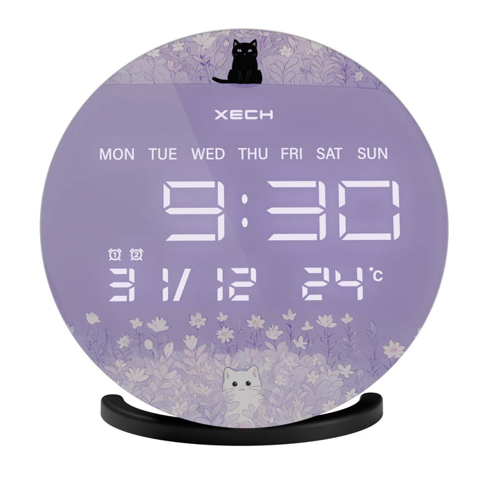 Digital Alarm Clocks with Bluetooth Speakers – XECH