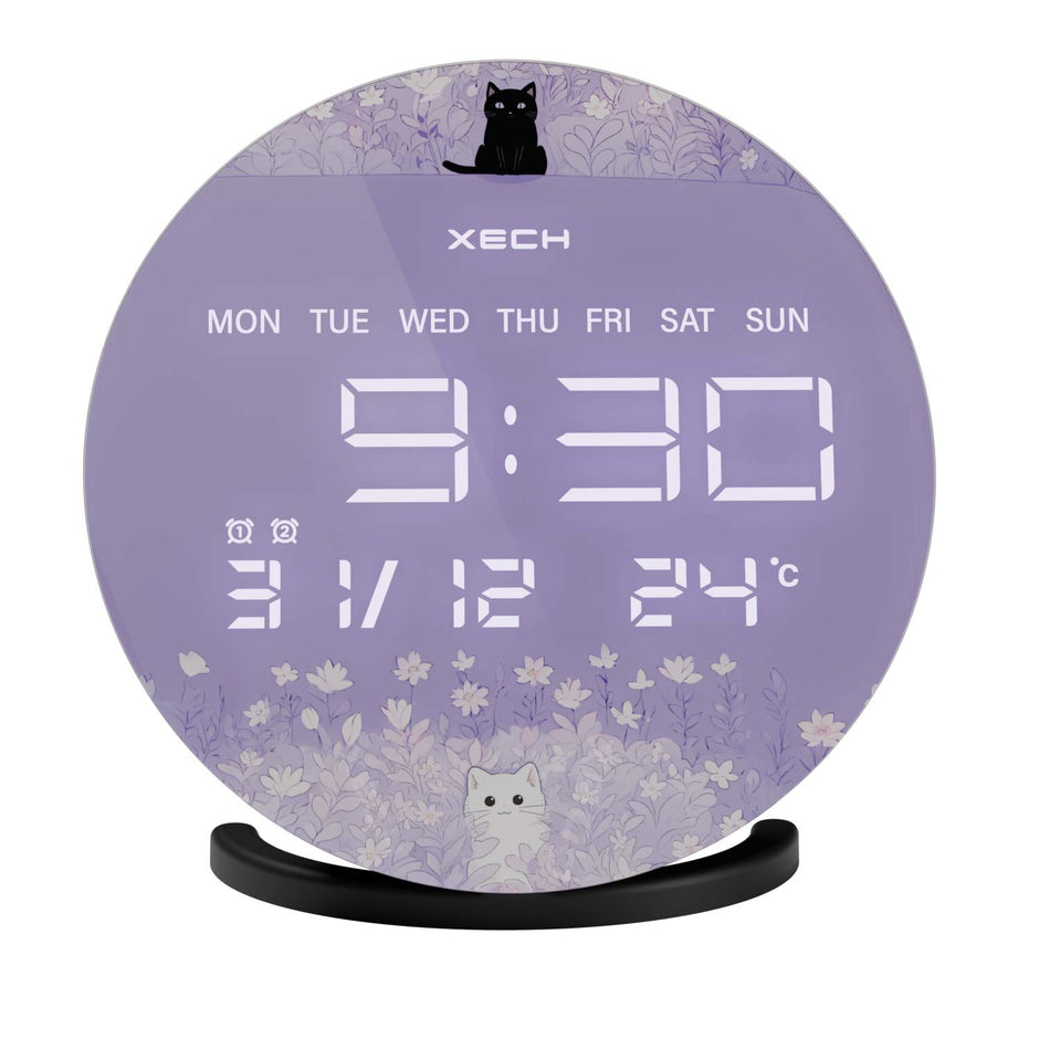 Digital Alarm Clocks with Bluetooth Speakers – XECH