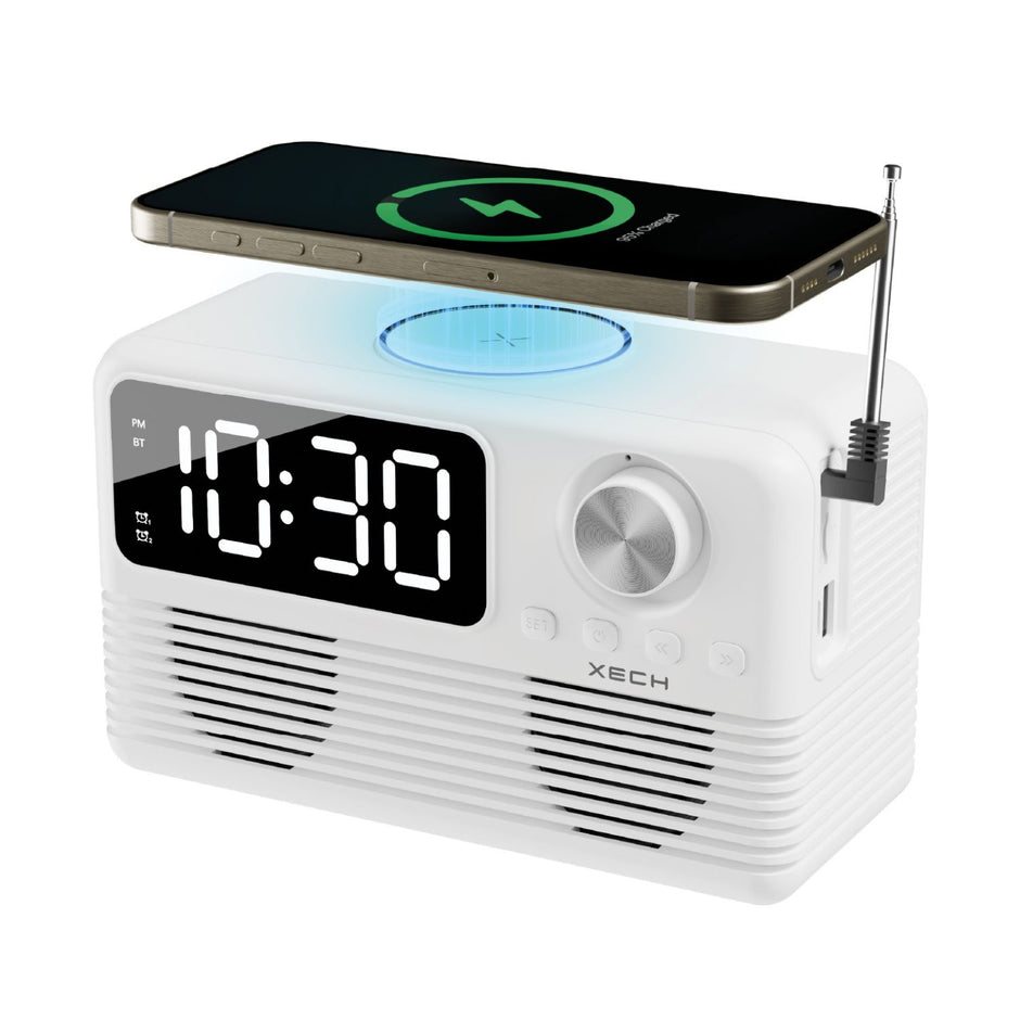 Digital Alarm Clocks with Bluetooth Speakers – XECH