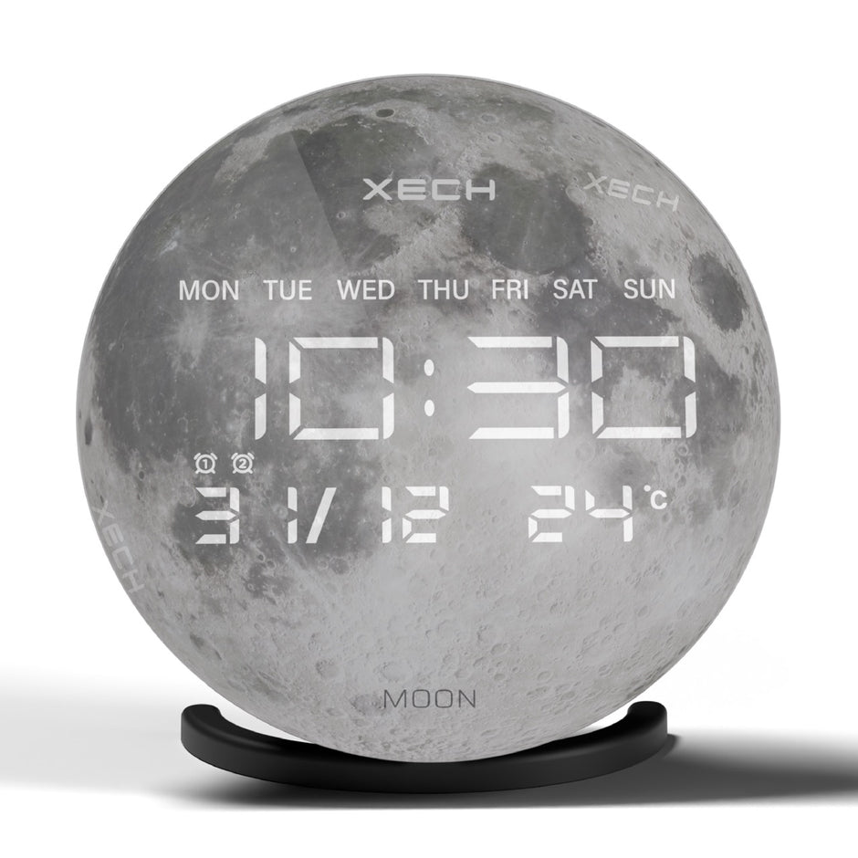Digital Alarm Clocks with Bluetooth Speakers – XECH