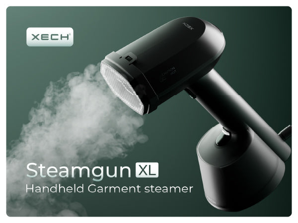Handheld Garment Steamer for Clothes | SteamGun XL – XECH