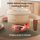 2L Multipurpose Electric Kettle & Cooking Pot with Steamer - Mini Chef ...