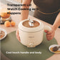 2L Multipurpose Electric Kettle & Cooking Pot with Steamer - Mini Chef ...