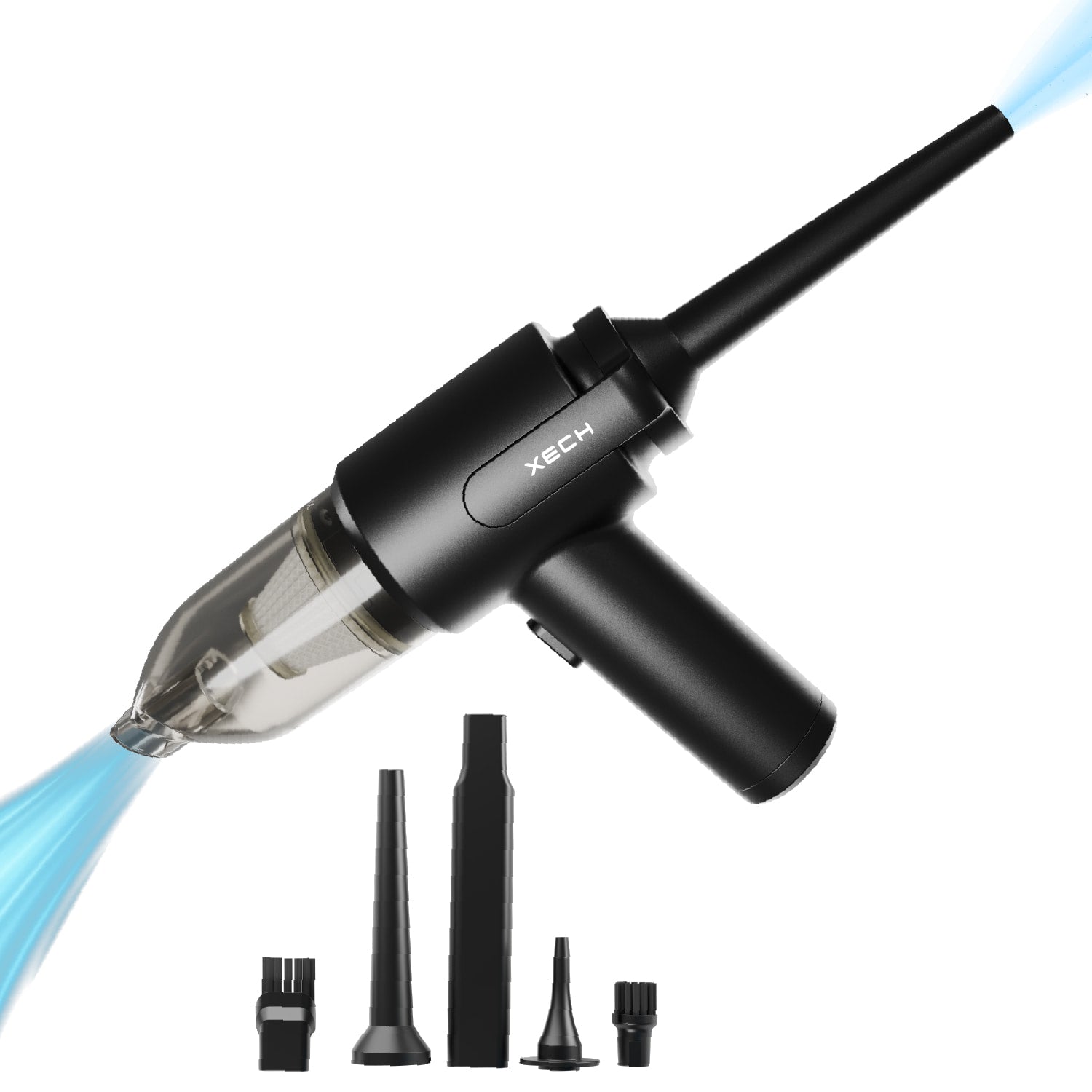 Vacuum Cleaner with Blower & Duster | V-Gun PRO Cordless Vacuum – XECH