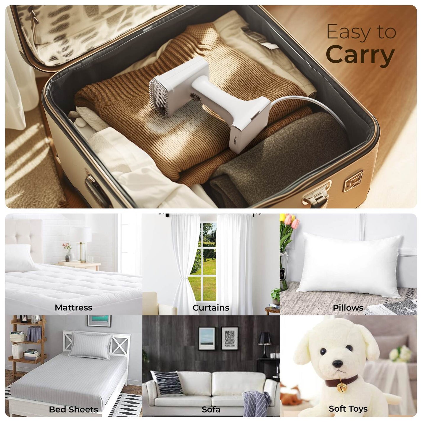 Handheld Garment Steamer for Clothes | Steam Gun – XECH