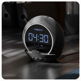 XECH Ellipse - Bluetooth Speaker with Digital Clock & Alarm