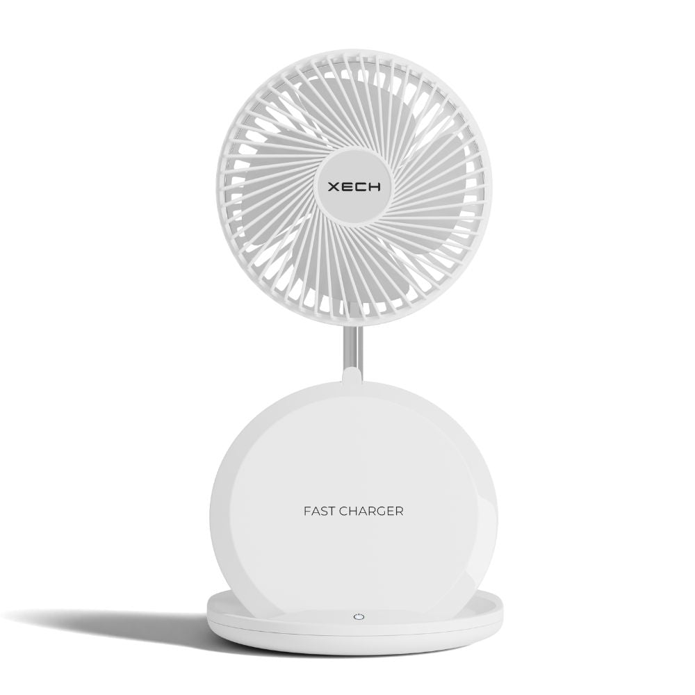 Aerocharge - Table Fan with Wireless Charger – XECH