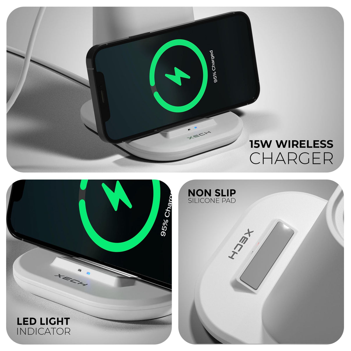 XECH Quest - Pen Stand Wireless Charger